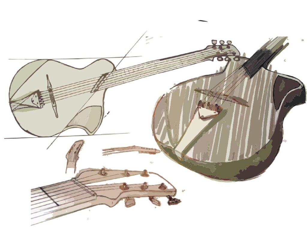 Guitarra Criolla de Carbono – Evon Instrumentos